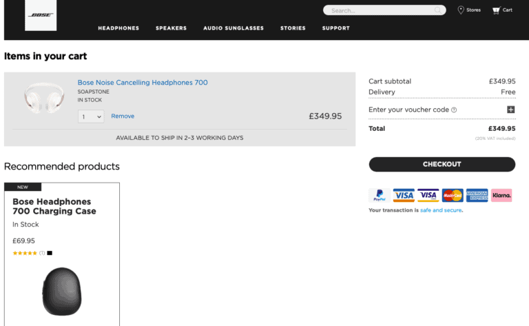 How Should Add to Bag Work on an Ecommerce Site? - Ecommerce Guide